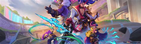 Soul Fighter Heroes League Of Legends Lol 8k Wallpaper Download