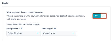 set up default payment link settings