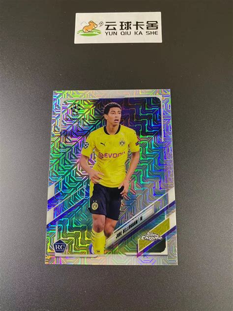 2021 Topps 日版欧冠chrome Jude Bellingham Rc 贝林汉姆 Mojo折 新秀年 多特 皇马 瑕疵如图