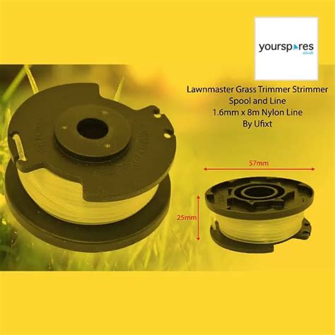 Lawnmaster Garden Strimmer Spools Youtube