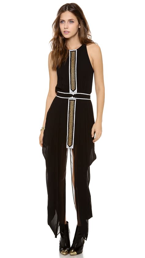 Lyst Sass Bide Blazing Prose Dress In Blue