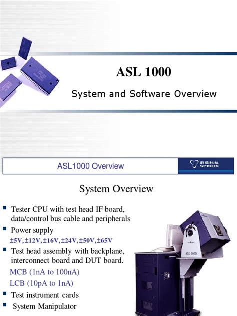 Asl1000 Overview Pdf Information And Communications Technology Digital Technology