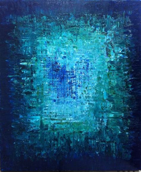 Original Deep Blue Abstract Artminimalist Abstract Etsy Artofit