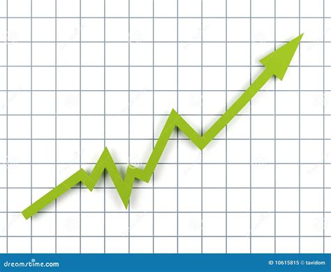 Arrow Showing Increase Stock Illustration Illustration Of Render
