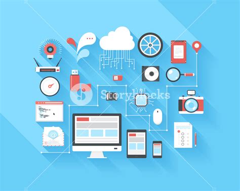 Vector Illustration Concept Of SEO Optimization Royalty Free Stock