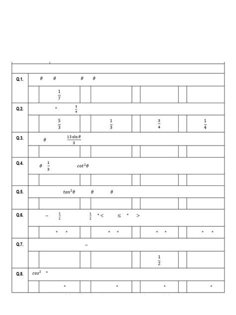 Introduction To Trigonometry Mcq Pdf Trigonometry Euclidean Geometry