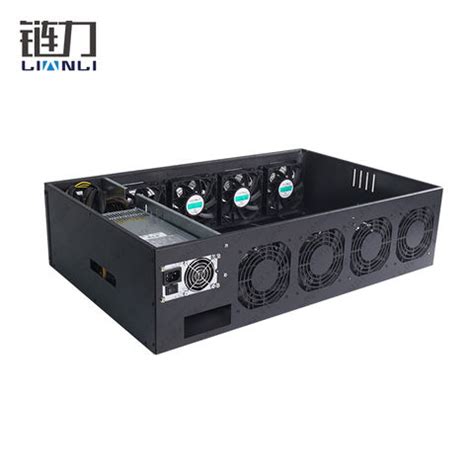 Buy Wholesale China Low Noise 8gpu 65mm Motherboard Mining Rig Case Ethereum Miner Computer Case