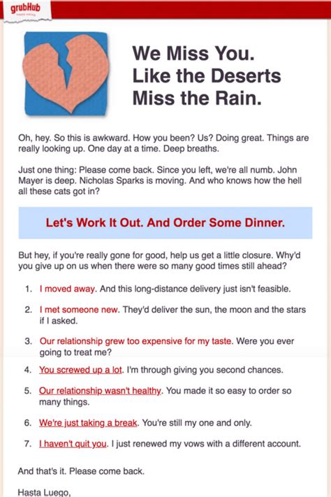 We Miss You Email Examples To Winback Customers Outcry