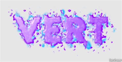 Vert Text Effect And Logo Design Word