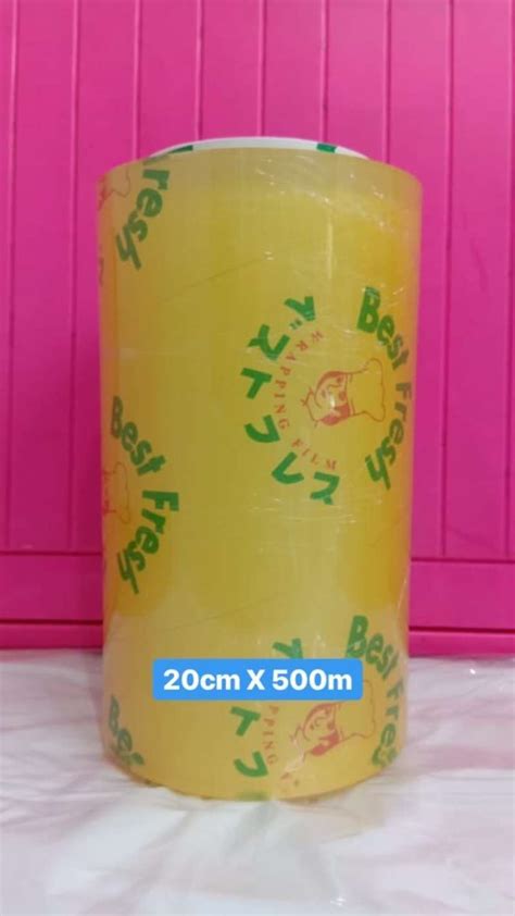 Promo Plastik Bungkus Makanan Plastik Wrapping Food Grade 20cm X 500m