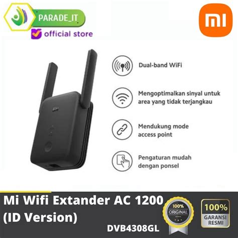 Jual Mi Wifi Extander Ac 1200 Id Version Shopee Indonesia