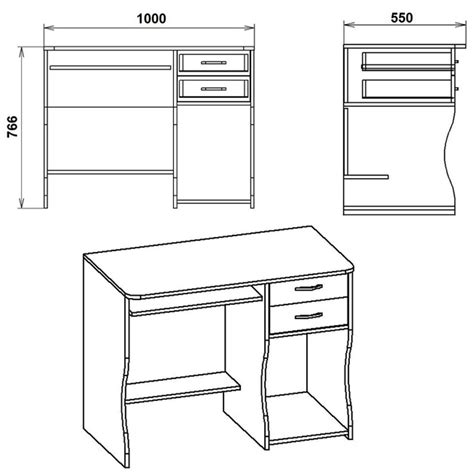 Стіл компютерний Компаніт СКМ 7 венге купити онлайн на Rozetka