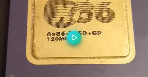 Vintage Cyrix Pentium Class Cpu Specs Are Here Cpu World