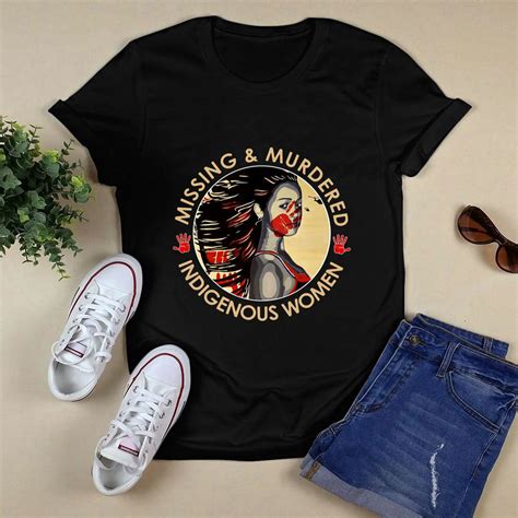Mmiw Missing And Murdered Indigenous Women Circle Shirt Lesgusa