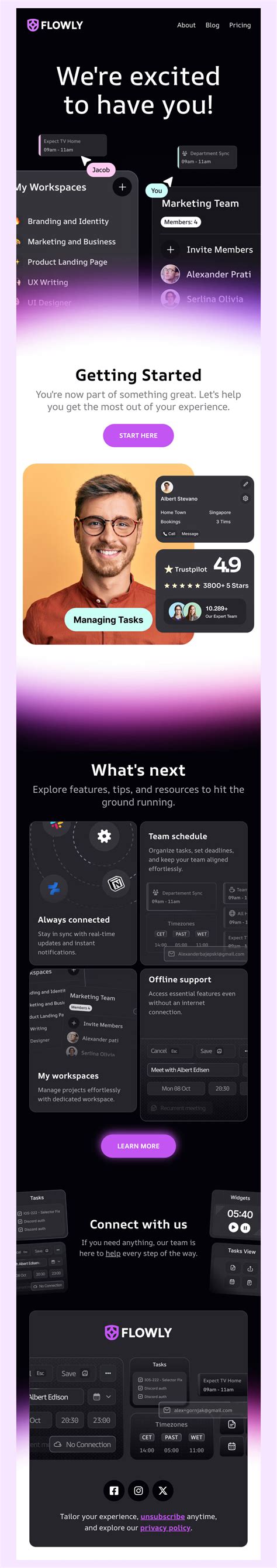 Free Outlook Email Templates Designmodo