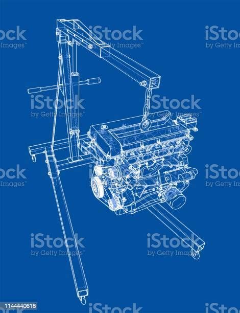 엔진 윤곽을 가진 엔진 호 이스트 3차원 형태에 대한 스톡 벡터 아트 및 기타 이미지 3차원 형태 개념 공학 Istock
