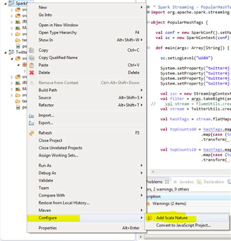 my experiments with bigdata running apache spark on eclipse windows linux
