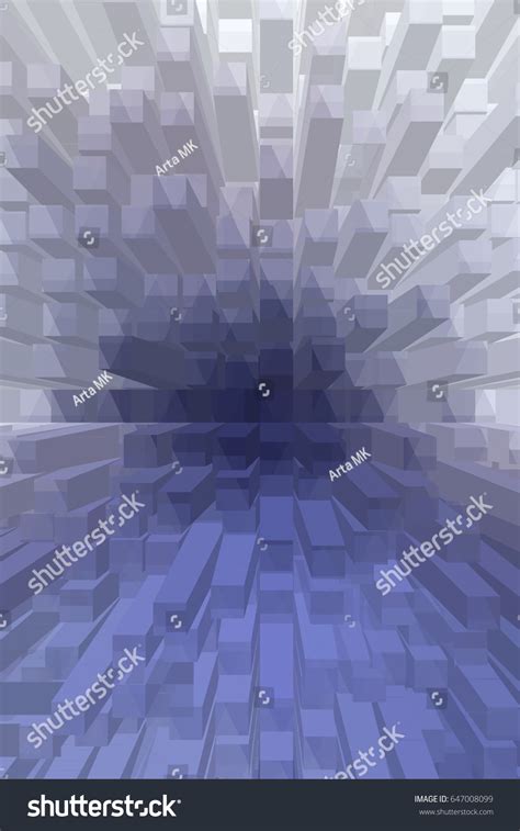 Modern Abstract Colorful D Block Background Stock Illustration Shutterstock