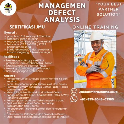 Manajemen Defect Analysis E Learning Jmu