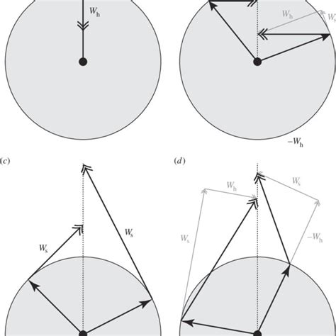 Clock Diagrams Of Wind Drift Correction For A Variety Of Different Wind Download Scientific