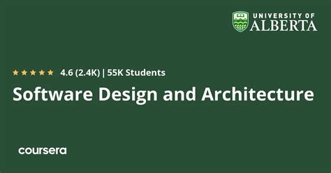 Software Design And Architecture Specialization Coursya