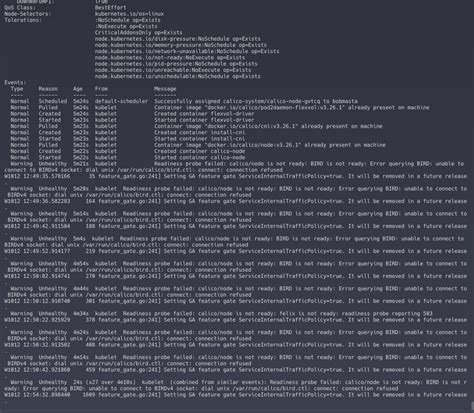 bird is not ready connection refused · issue 8111 · projectcalico