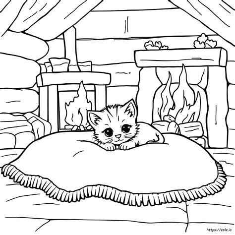 Cute And Cozy Coloring Pages