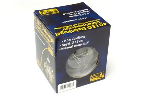 Vánoční dekorace žárovka 40 LED teple bílá Kokiskashop cz