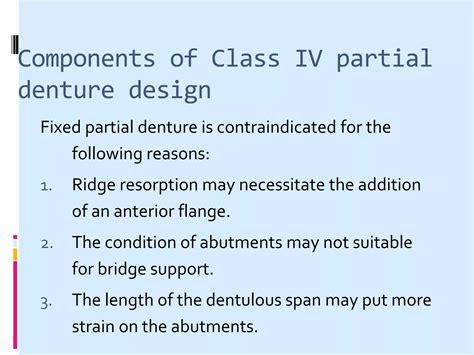 Designing For Kennedys Cl Iii And Iv Ppt