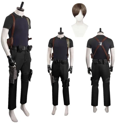 Leon Kennedy Re4 Tactical Outfit Cosplay Costume Dhgate
