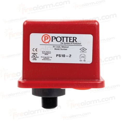 Potter Ps10 2 Pressure Switch With Spdt Contacts