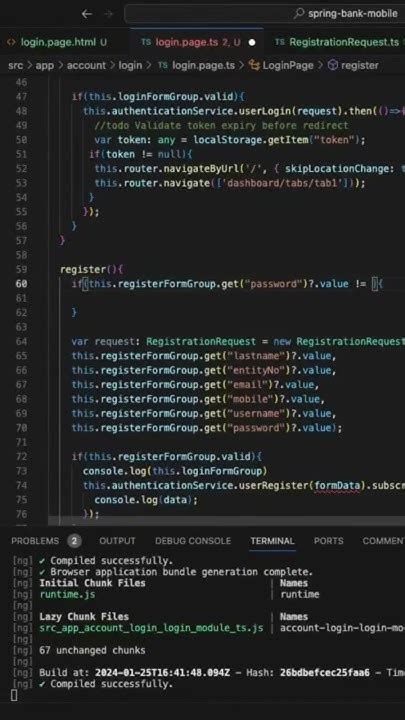Build Ionic App Ionic Angular Login And Registration Jwt