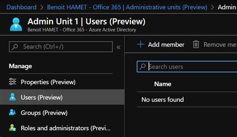 Azure Ad You Can Now Manage The Azure Ad Administrative Units Using