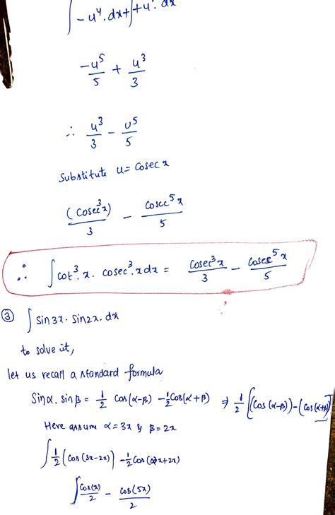 Solved Subject Integral Calculus Course Hero