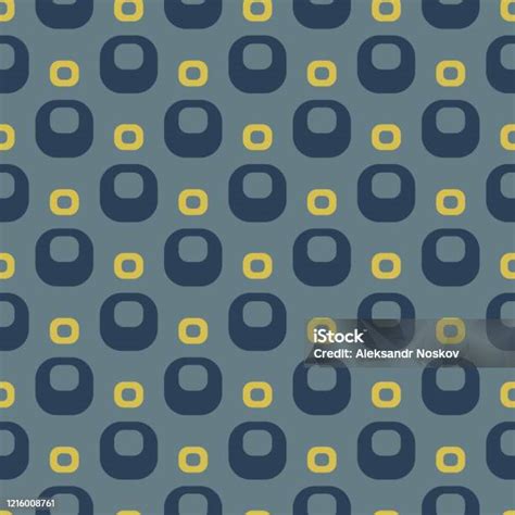 미드 센추리 기하학적 복고풍 디자인 시대를 초월한 매끄러운 패턴 0명에 대한 스톡 벡터 아트 및 기타 이미지 0명 1960 1969 년 1970 1979 년 Istock