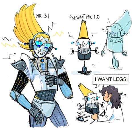 Funky Lil Robot Mic AU