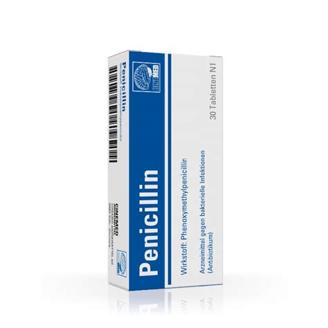 Penicillin, Medikamente,Antibiotikum