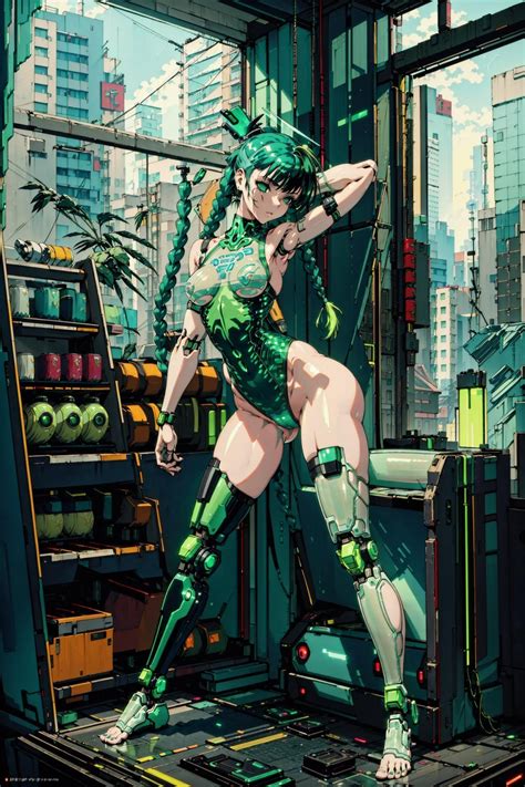 Cyberpunk Gym Baddies Rhentaiai