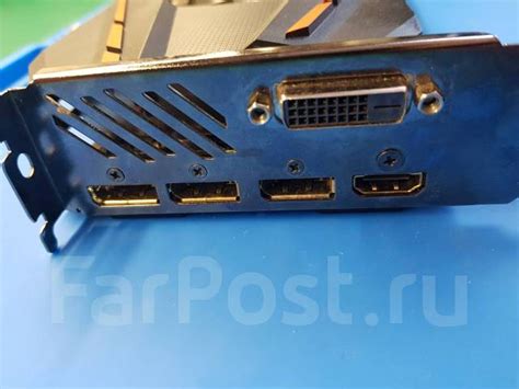 Видеокарта Gigabyte GeForce GTX 1060 6Gb, б/у, в наличии. Цена: 5 500 ...