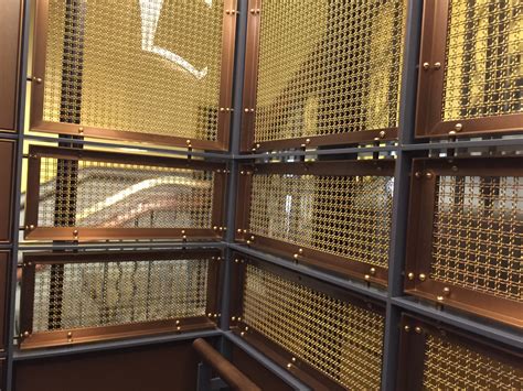 Brass Wire Mesh Life Interiors By Arrow Metal Qvb Sydney Arrow Metal
