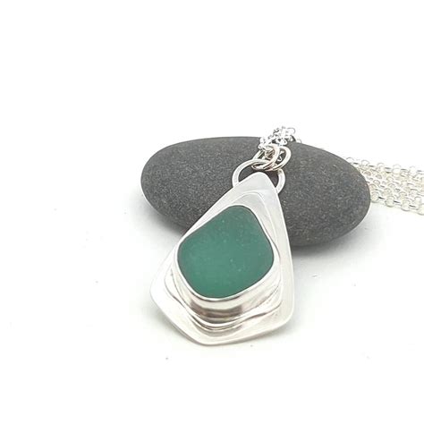 Sea Glass Jewelry Necklace Etsy