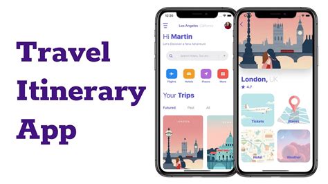 Travel Itinerary App Swift Ui Speed Code Youtube