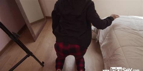 Skinny Venezuelan Model Is Approached By Peruvian Near Train Tnaflix Com