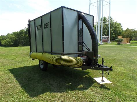 Trac Vac 288 31hp Leaf Trailer Vacuum Bushel Tow Behind Street