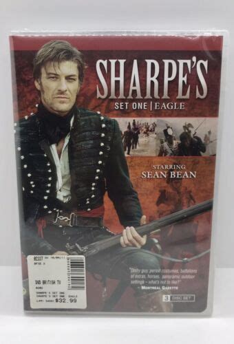 Sharpes Set One Eagle Dvd • 2011 • 3 Disc Set • Sean Bean