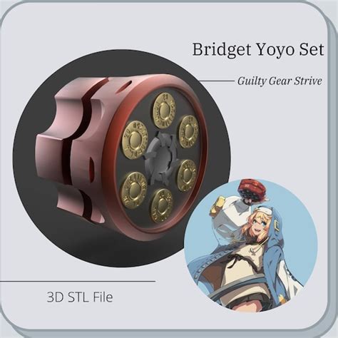 Bridget Yoyo Functional Set Prop For Cosplayfrom Guilty Gear Etsy