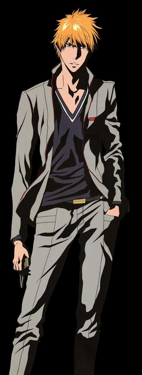 Ichigo Kurosaki Bleach Anime Ichigo Bleach Drawing Bleach Characters