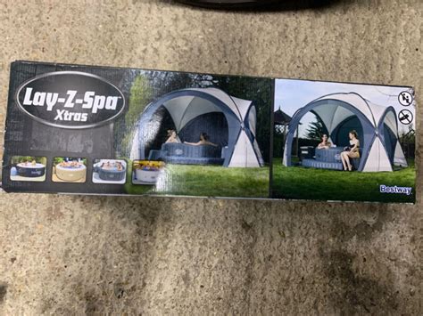 Lay Z Spa Gazebo Dome Canopy Hot Tub Enclosure Brand New In Box Lazy
