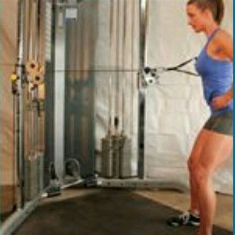 Standing Single Arm Cable Row By Janice C Exercise How To Skimble