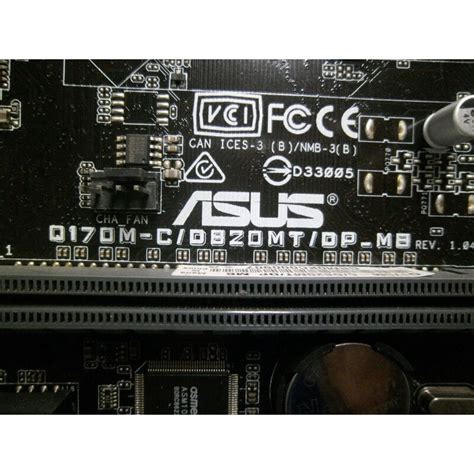 Asus 1151華碩q170m Cd820mtdpmb 含擋板 保固14天 已售出 蝦皮購物